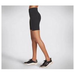 Trainingstights Skechers "GOFLEX 8 WALK SHORT", Damen, Gr. XS (34), N-Gr, schwarz, Obermaterial: 88% Nylon, 12% Elasthan, Hosen, sportlicher Stil, f&uuml;r Fitness-Workout, vielseitig einsetzbar