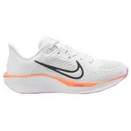Laufschuh Nike "WMNS QUEST 6", Damen, Gr. 40,5, wei&szlig;, schwarz, bright violet, lt magenta, Textil, Schuhe Laufschuh