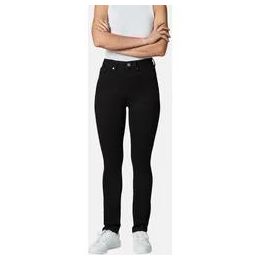 Skinny-fit-Jeans PEAK TIME "Lunara", Damen, Gr. 32, L&auml;nge 30, gamma schwarz, Jeans, Material: 85% Baumwolle, 12% Polyester, 3% Elasthan, Basic, skinny fit lang, Jeans, Damen Skinny Jeans