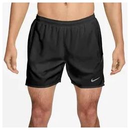 Laufshorts Nike "Nike Miler Men's Dri-FIT 5" Brief-Lined Running Shorts", Herren, Gr. M, N-Gr, wei&szlig;, neutral, Web, Obermaterial: 100% Polyester, kontrastfarbene Details, unifarben, ca. Mitte Oberschenkel, Hosen, f&uuml;r vielseitige sportliche Aktivit&auml;ten, pflegeleichte Kunstfaser
