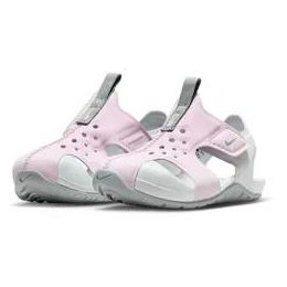 Badesandale Nike SPORTSWEAR "Sunray Protect 2 TD", M&auml;dchen, Gr. 26, iced lila, particle grau, photon dust, Synthetik, Schuhe