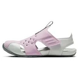 Badesandale Nike SPORTSWEAR "Sunray Protect 2", M&auml;dchen, Gr. 29,5, iced lila, particle grau, photon dust, Synthetik, Schuhe