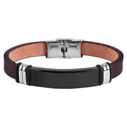Adelia&acute;s Armband ADELIA ́S "Unisex Armband aus Leder 21 cm", braun, Armb&auml;nder, Damen, 21cm, Leder, Armband, Sch&ouml;ne Geschenkidee zum Jubil&auml;um