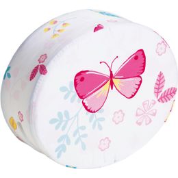 R&uuml;ckenkissen Paidi "mit verschiedenen Motiven, Aufsteckkissen, Baumwolle", schmetterlinge, B:12cm H:28cm L:35cm, Baumwolle, Funktionskissen, Bettkantenschutz, abnehmbarer und waschbarer Bezug