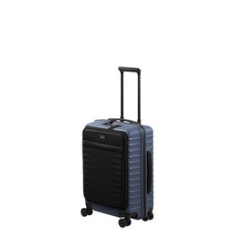 TITAN&reg; Trolley TITAN "UPGRADE Koffer Hartschale", Gr. B/H/T: 40cm x 55cm x 20cm 38 l, blau, Polycarbonat, Koffer, mit kratzresistenter Oberfl&auml;che und cleverer Innenaufteilung