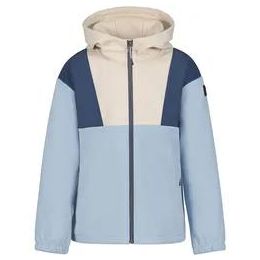 Outdoorjacke Icepeak "Icepeak Midlayer Lacq Jr", Kinder, Gr. 152, lichtblau, Stoff, 92% Polyester, 8% Elasthan, normal, Jacken Outdoorjacke