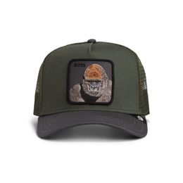 Snapback Cap GOORIN BROS. "Cap OG Trucker", Herren, boss trucker palm, Obermaterial: 57% Polyester PES. 43% Baumwolle CO., Caps