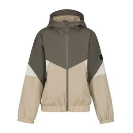 Outdoorjacke Icepeak "Icepeak Jacke Lassan Jr", Kinder, Gr. 176, granit, Stoff, 100% Polyester, normal, Jacken Outdoorjacke