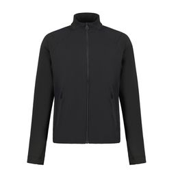 Outdoorjacke Dachstein "Dachstein Midlayer Gmunden", Herren, Gr. S, schwarz, Stoff, 95% Polyester, 5% Elasthan, normal, Jacken Outdoorjacke
