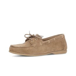 Mokassin Gabor "Mokassin", Damen, Gr. 40,5, braun, Schuhe Mokassin