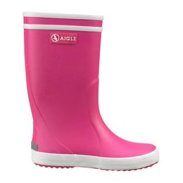 Gummistiefel Aigle "Lolly-Pop", Damen, Gr. 24, pink, Obermaterial: 100% Naturkautschuk NaRubber., Schuhe Gummistiefel