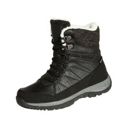 Wanderschuh Hi-Tec "Riva Mid WP", Damen, Gr. 42, schwarz, Obermaterial: 100% Synthetik synthetic., Schuhe Wanderschuh