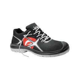 Sicherheitsschuh Jori "SOFT Low" Gr. 43, schwarz (schwarz, wei&szlig;), 43, Obermaterial: 100% Polyester PES., Schuhe