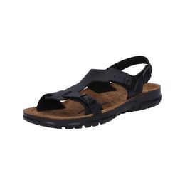 Pantolette Birkenstock "Saragossa", Damen, Gr. 36, schwarz, Obermaterial: 100% sonstige Fasern AF., Schuhe Pantolette