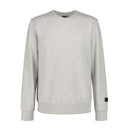 Sweatshirt Icepeak "Icepeak Sweatshirt Preston", Herren, Gr. L, dampf, Sweatware, 58% Baumwolle, 37% Polyester, 5% Elasthan, normal, Sweatshirts Sweatshirt