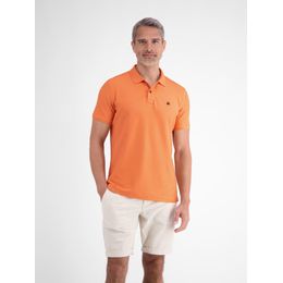 Poloshirt Lerros "Kassisches Poloshirt f&uuml;r Herren in *Cool & Dry* Piqu&eacute;qualit&auml;t", Herren, Gr. L, pale papaya, 60% Baumwolle, 40% Polyester, ohne Ausschnitt, Shirts