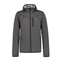 Outdoorjacke Icepeak "Icepeak Midlayer Beckley", Herren, Gr. L, dunkel grau, Stoff, 100% Polyester, normal, Jacken Outdoorjacke