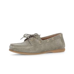 Mokassin Gabor "Mokassin", Damen, Gr. 37, gr&uuml;n, Schuhe Mokassin