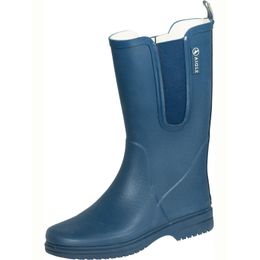 Gummistiefel Aigle "Stiefel Egoa", Damen, Gr. 36, marine, Obermaterial: 50% Naturkautschuk NaRubber. 25% Polyamid PA. 25% EVA EVA., Schuhe Gummistiefel
