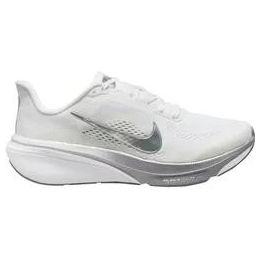 Laufschuh Nike "Pegasus 42", Damen, Gr. 42,5, wei&szlig;, metallic silber, wolf grau, Synthetik, Textil, Schuhe Laufschuh