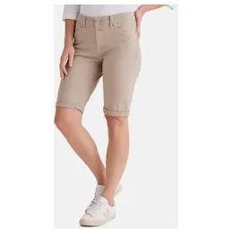 Bermudas STOOKER WOMEN "KORFU Bermuda Boyfriend Fit", Damen, Gr. 48, simply taupe wash, Denim/Jeans, 98% Baumwolle, 2% Elasthan, eng kurz, Hosen Bermudas, Bermuda 5-Pocket Boyfriend Fit Power Stretch f&uuml;r Damen