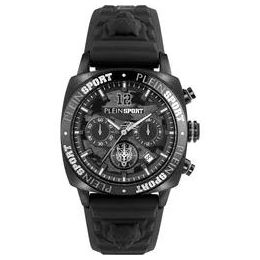 Luxusuhr Plein Sport "Wildcat Chrono", 02, schwarz, Armbanduhren, Herren
