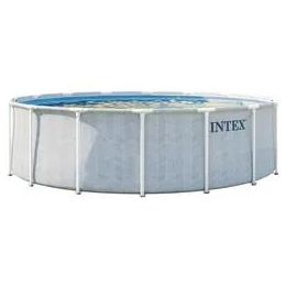 Framepool Intex "&raquo;CHEVRON PRISMTM PREMIUM&laquo;", blau, H:122cm &Oslash;:488cm, Schwimmbecken, &Oslash; 488 x 122 cm