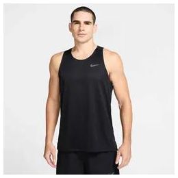 Laufshirt Nike "Nike Stride Men's Dri-FIT ADV Running Tank Top", Herren, Gr. L, wei&szlig;, neutral, Obermaterial: 100% Polyester, Shirts Laufshirt, f&uuml;r sportliche Aktivit&auml;ten, mit reflektierenden Elementen