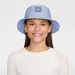 Baseball Cap Nike Sportswear "K NK APEX BUCKET SQ FUT", Kinder, hydrogen blau, hydrogen blau, Obermaterial: 100% Polyester, Caps, f&uuml;r Jugendliche, unstrukturierter Schirm, sportlicher Stil