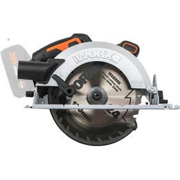 Akku-Handkreiss&auml;ge WORX "WX520.9 NITRO", schwarz (scharz), B:17mm H:24,8mm L:32,6mm, S&auml;gemaschinen, 190 mm S&auml;geblatt, Brushless-Motor, ohne Akku & Schnellladeger&auml;t