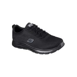 Berufsschuh Skechers "FlexAdantage SR" Gr. 39, schwarz, 39, Obermaterial: 100% sonstige Fasern AF., Schuhe