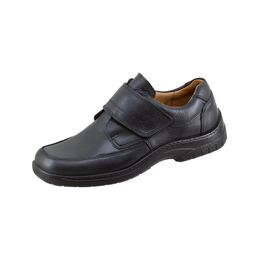 Sneaker Jomos "Klettschuh", Herren, Gr. 41, schwarz, Obermaterial: 50% Rindsleder Leather cow. 50% Lammleder LEL., Schuhe Sneaker