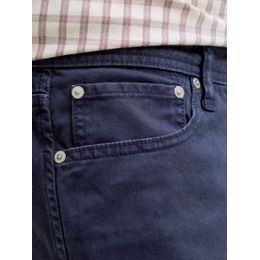 Jack & Jones PlusSize Shorts "JPSTTONY ORIGINAL 017 SHORTS MID S PLS", Herren, Gr. 44 (5XL), N-Gr, blau (navy blazer), Web, Obermaterial: 100% Baumwolle, JACK & JONES PLUSSIZE, unifarben, regular fit ca. Mitte Oberschenkel, Hosen Shorts, Baumwolle, regular fit