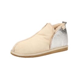 Hausschuh Shepherd "Shepherd Hausschuhe Leder", Damen, Gr. 42, honey, Leder, Schuhe Hausschuh