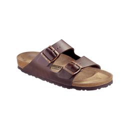 Sandale Birkenstock "Arizona", Herren, Gr. 36, dunkelbraun, Obermaterial: 100% sonstige Fasern AF., Schuhe Sandale