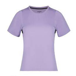 Funktionsshirt Icepeak "Icepeak T-shirt Deloit", Damen, Gr. L, lila, Stoff, 95% Polyester, 5% Elasthan, normal, Shirts Funktionsshirt