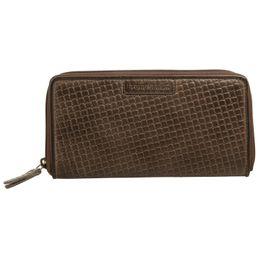 Geldb&ouml;rse Bruno Banani, Damen, braun, Leder, Kleinlederwaren, echt Leder