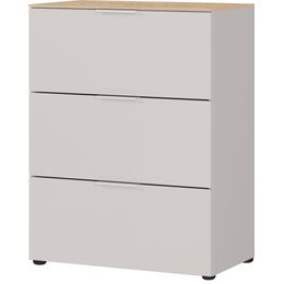 Kommode Germania "Savoca", kaschmir, lindberg, eiche, nachbildung, B:68cm H:98cm T:40cm, Holzwerkstoff, Sideboards, Kommode