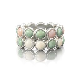 Armband "Flowerfull", Damen, Gr. Acryl, multi, Collezione Alessandro, Armb&auml;nder Armband