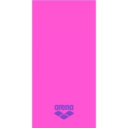 Handtuch arena "arena Mikrofaser Gym Handtuch", shocking pink, violet, B:50cm L:100cm, Microfaser, Obermaterial: 90% Polyester, 10% Polyamid, Handt&uuml;cher, Sport, Schwimmbad, Reisen, leicht, schnelltrocknend, klein, saugf&auml;hig
