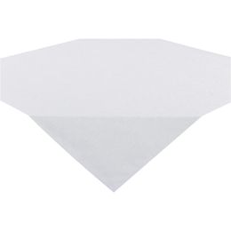 Mitteldecke Delindo Lifestyle "WIEN" Gr. 1, wei&szlig;, B:85cm L:85cm, Polyester, Tischdecken, Mitteldecke, Fleckabweisend, pflegeleicht, 180 g/m&sup2;
