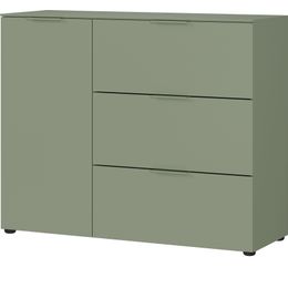 Sideboard Germania "Savoca", taupegr&uuml;n, B:109cm H:98cm T:40cm, Holzwerkstoff, Sideboards, Sideboard