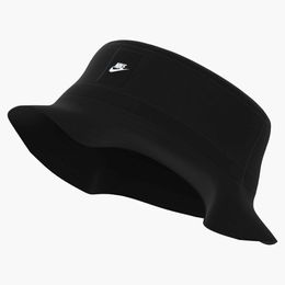 Baseball Cap Nike Sportswear "K NK APEX BUCKET SQ FUT", Kinder, schwarz, wei&szlig;, Obermaterial: 100% Polyester, Caps, f&uuml;r Jugendliche, unstrukturierter Schirm, sportlicher Stil