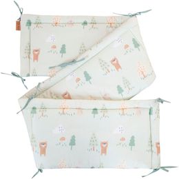 Bettnestchen Roba "Woodland Buddies", woddland buddies, Obermaterial: 100% Baumwolle. F&uuml;llung: 100% Polyester, Bettnestchen
