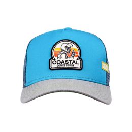 Trucker Cap COASTAL "Coastal Trucker Cap HFT Coffee To Ride", Herren, Gr. onesize, teal, 60% Baumwolle, 40% Polyester, Caps
