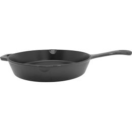 Schmorpfanne ELO Basic, grau, B:31,5cm H:8cm L:44cm &Oslash;:28cm, Pfannen, Schmorpfanne, Au&szlig;en emailliert