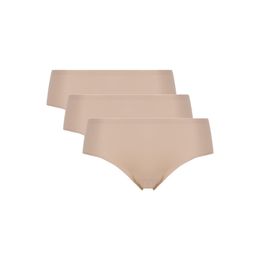 Panty Chantelle "Panty SOFTSTRETCH 3er Pack", Damen, Gr. 36-44, beige (nude), Obermaterial: 80% Polyamid PA. 20% Elasthan EL., Unterhosen Panty