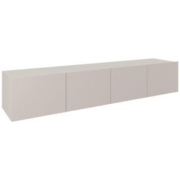 Hom&acute;in Hom`in Lowboard, Kaschmir, Holzwerkstoff, 200x36.7x42 cm, h&auml;ngend, Wohnzimmer, Wohnw&auml;nde, Lowboards, Lowboards h&auml;ngend