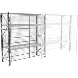 Weitspann-Sicherheitsregal, Feldlast 4500 kg, HxBxT 2000 x 1800 x 600 mm, Grundregal kaiserkraft