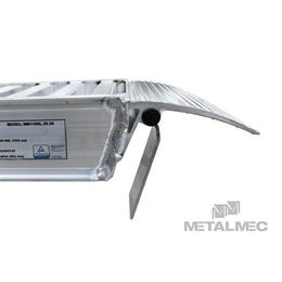 Metalmec Verladerampen M115/45L - 115x400x4485 mm / mit R&auml;nder